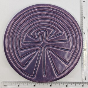 Ceramic Native American Finger Labyrinth Palm Size Meditation Prayer ...
