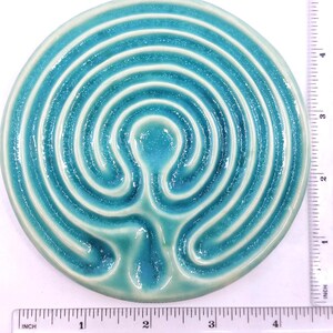 Ceramic Classical Greek Finger Labyrinth - Meditation Prayer Art ...