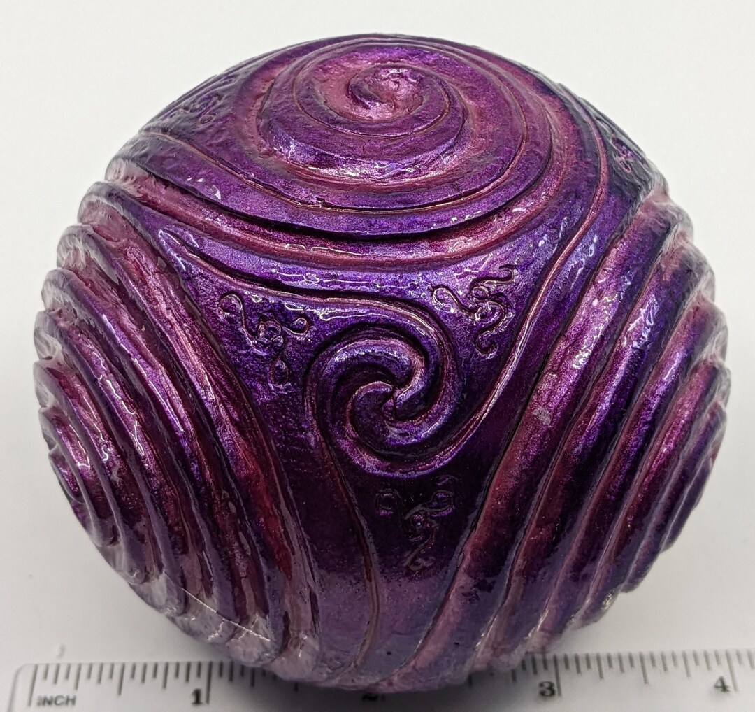 Spherical Triskelion Celtic Finger Labyrinth - Meditation Prayer Stress ...