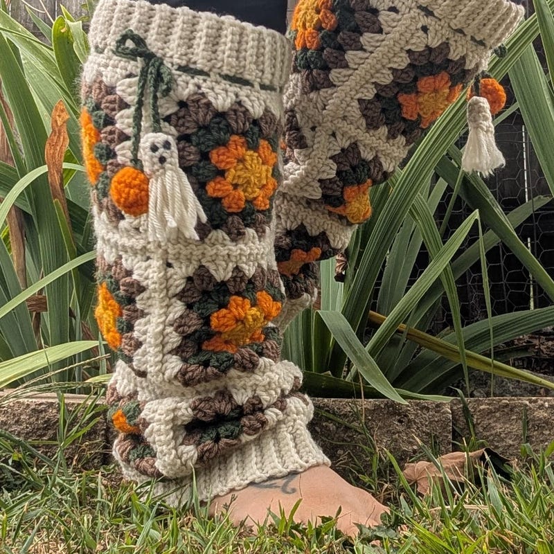 Leg Warmers Granny - Etsy