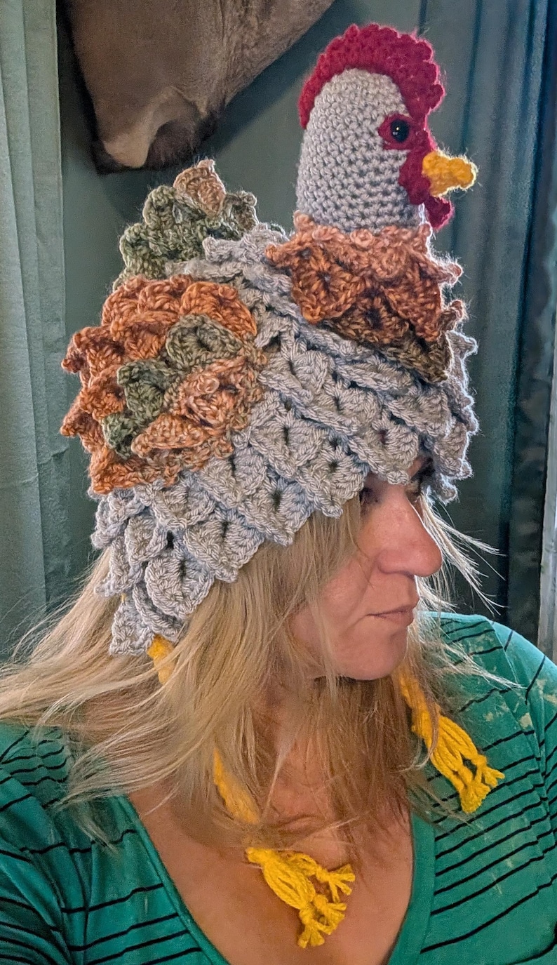 Campbell Chicken HAT PATTERN - Etsy