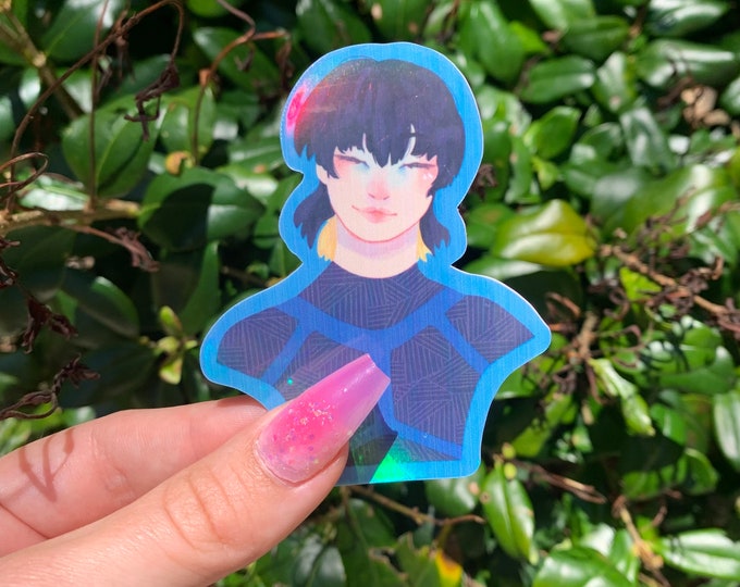 Blu Lock Bachira Soccer Anime Sticker | Holo Finish - Etsy