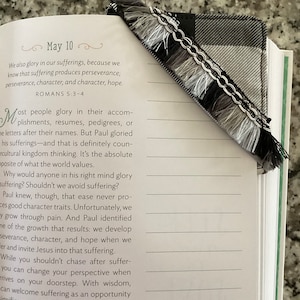 Fabric Corner Bookmarks - Etsy