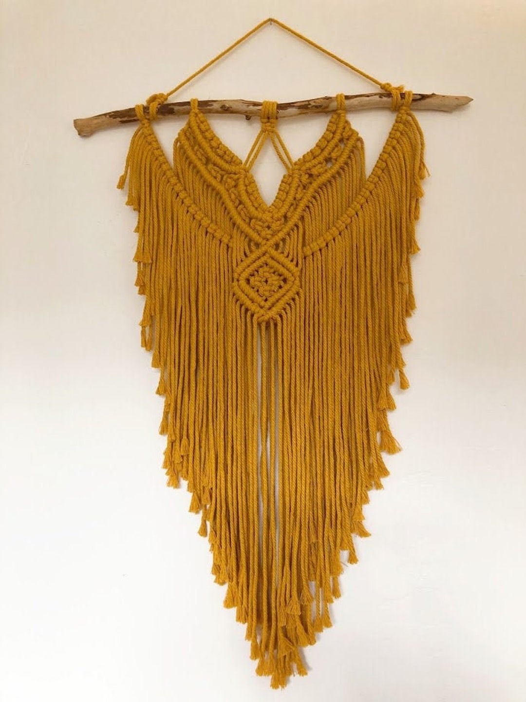 Rabbit or Duck // Macrame Wall Hanging // Medium Macrame Wall - Etsy