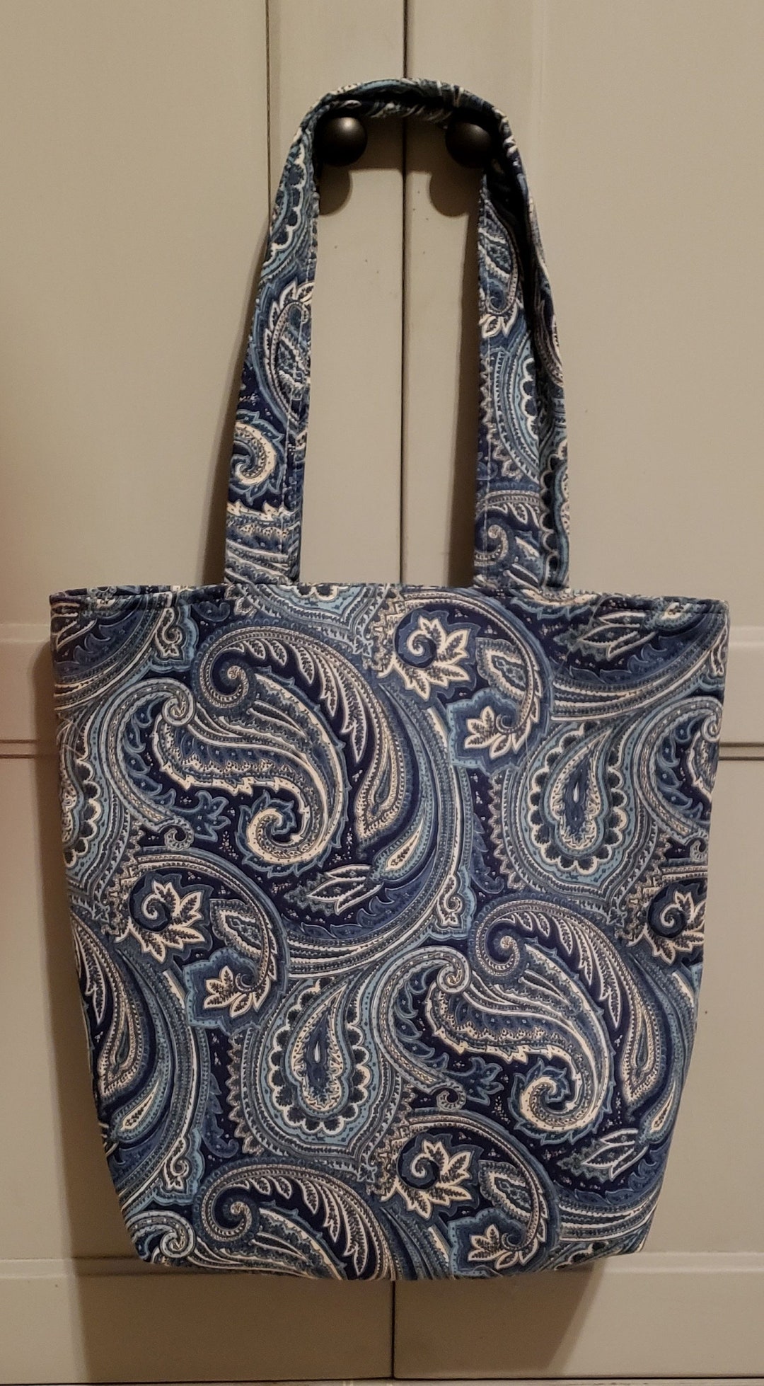 Paisley Design Tote Bag - Etsy
