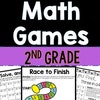 Second Grade Math Games Addition, Subtraction, Place Value - Etsy