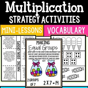 Multiplication Strategy Lessons - Etsy
