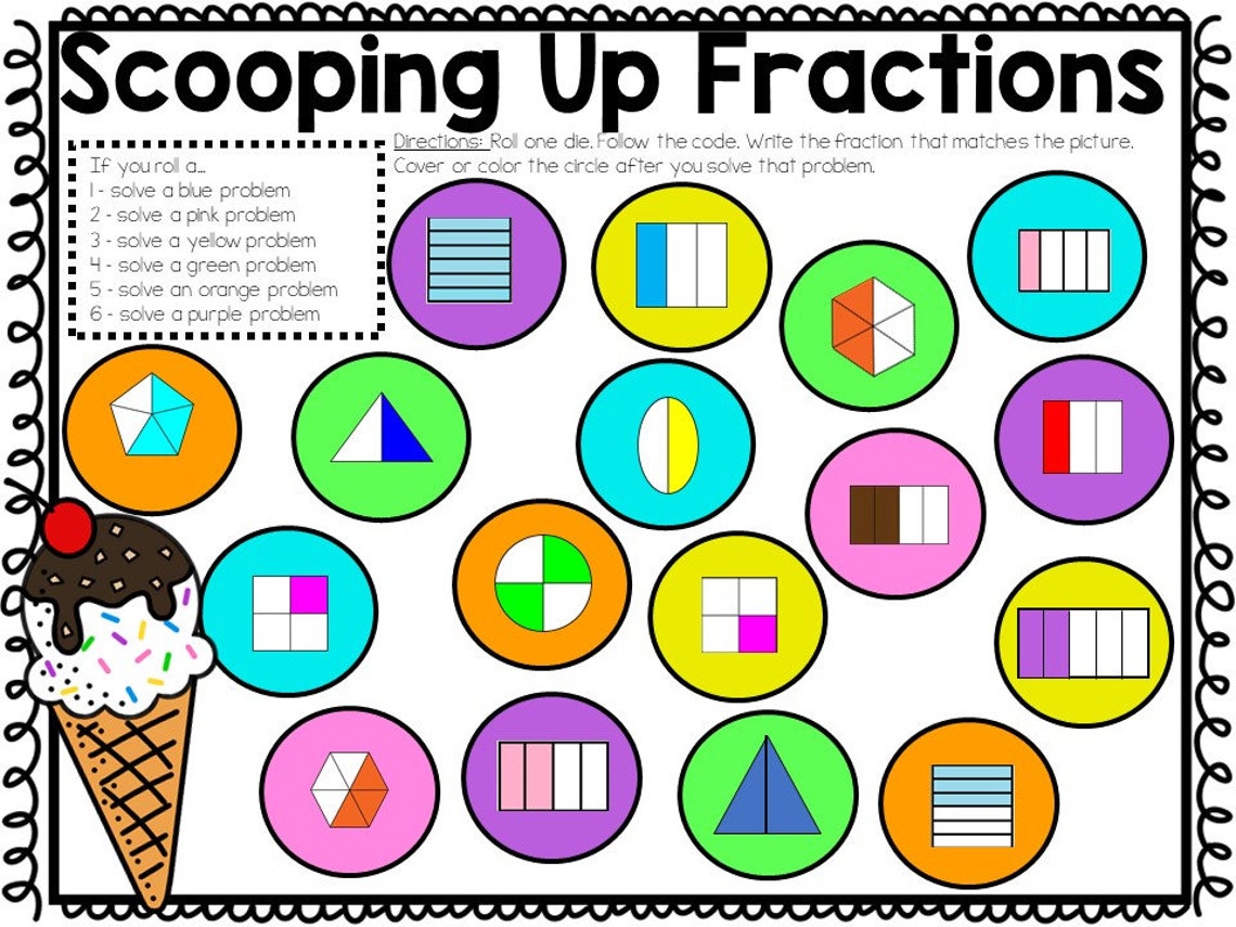 Math Games for Second and Third Grade Students Addition, Subtraction ...