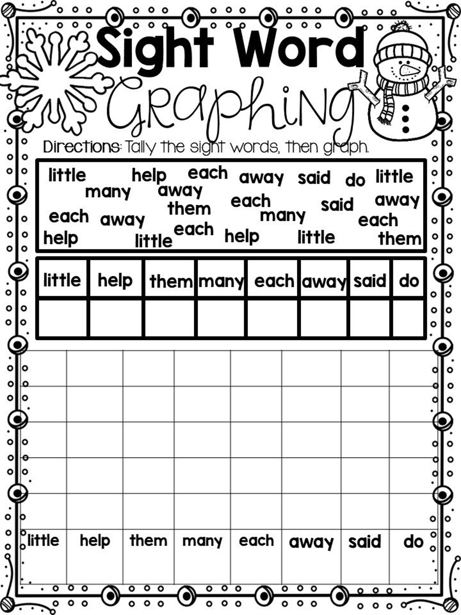 Winter ELA First Grade Activities - Etsy