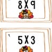 Thanksgiving Math Games Third Grade Multiplication Games - Etsy
