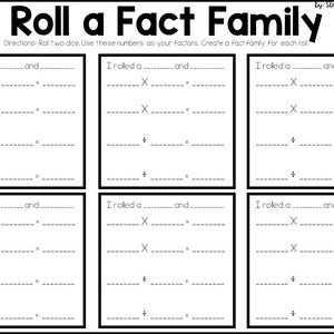 Summer Multiplication and Division Games - Just Add Dice and Play! - Etsy