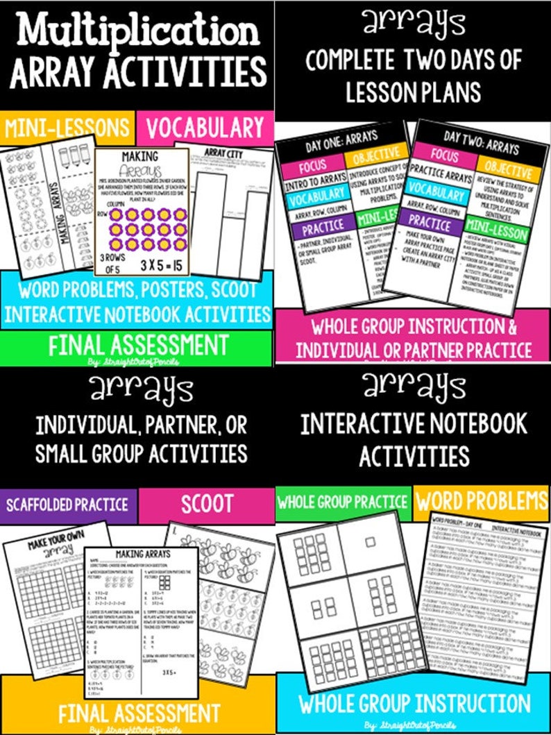 Multiplication Strategy Lessons - Etsy