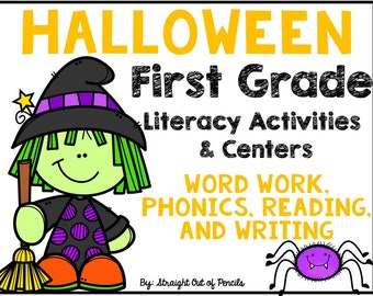 1st-3rd Grade Halloween Spelling Activities - Etsy