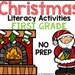 Christmas First Grade Literacy, Reading, Word Work Activities - Etsy