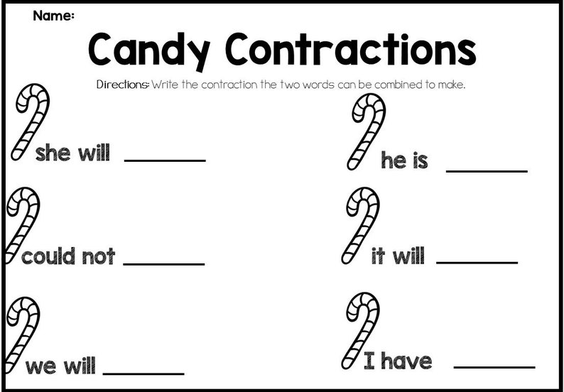 Christmas First Grade Literacy, Reading, Word Work Activities - Etsy