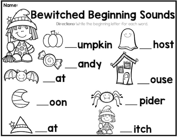 1st Grade Halloween Worksheets Free First Grade Halloween PDF
