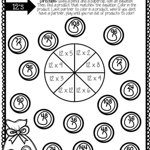 Multiplication and Division Practice Printable Games and Activities for ...