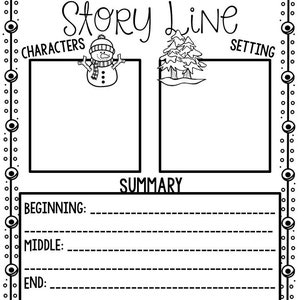Winter ELA First Grade Activities - Etsy