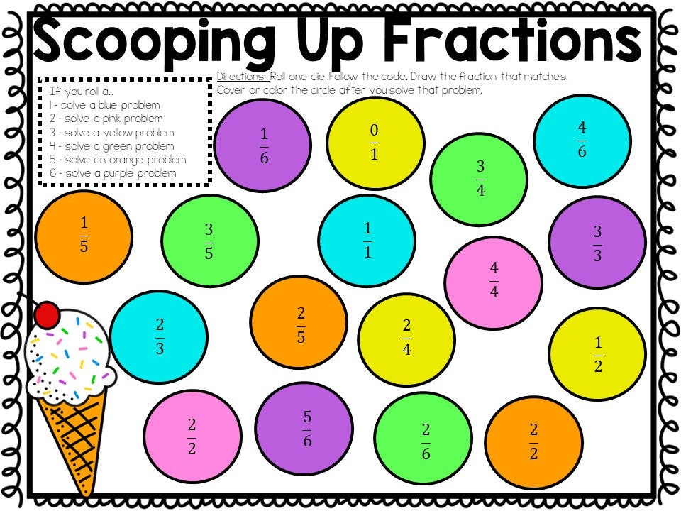 Math Games for Second and Third Grade Students Addition, Subtraction ...