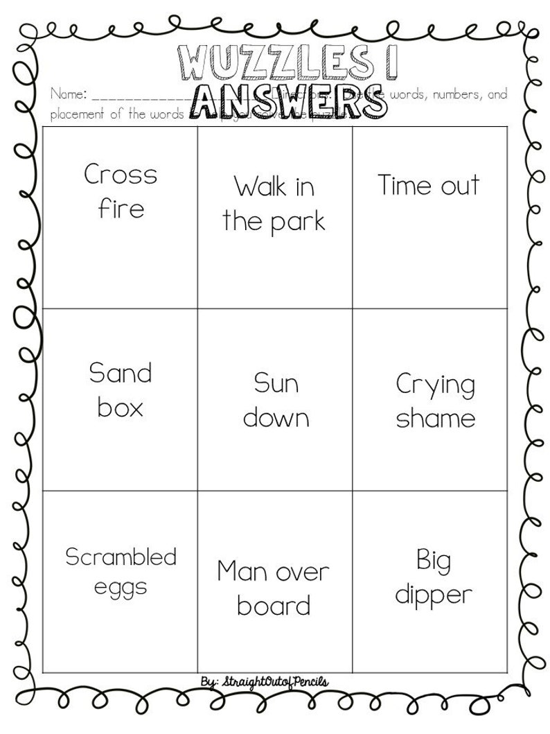 Brain Teaser MEGA PACK Word Puzzles 180 Puzzles - Etsy