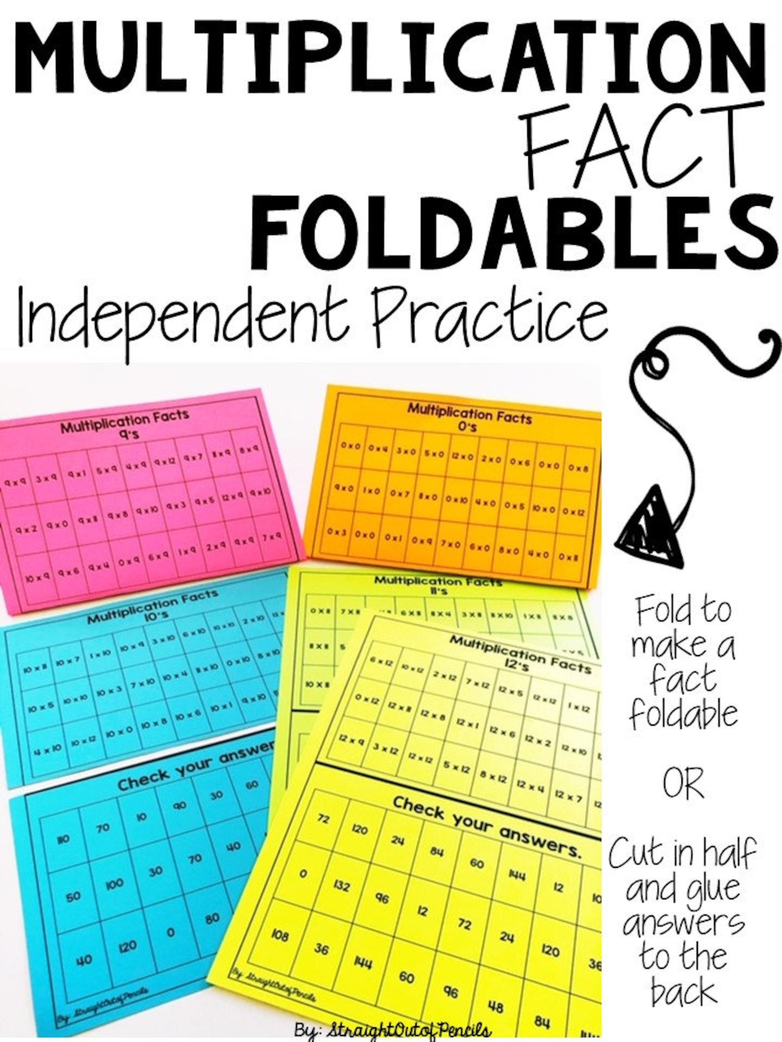 Multiplication Facts Activities - Builds Fluency - Etsy