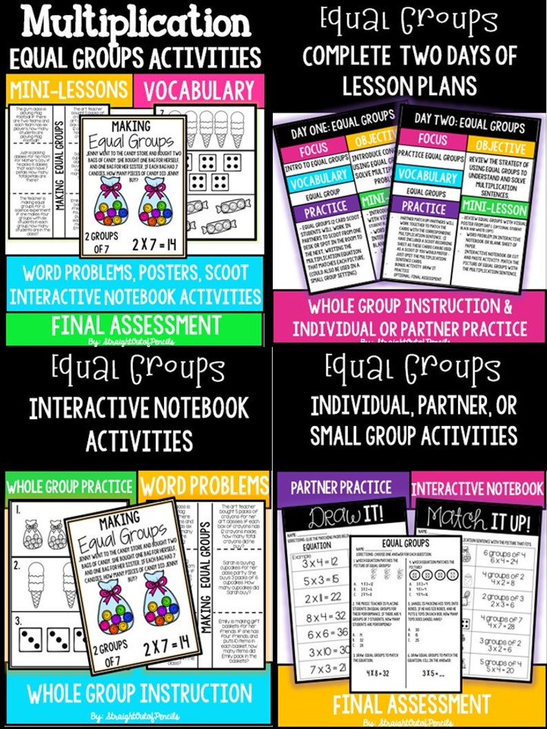 Multiplication Strategy Lessons - Etsy