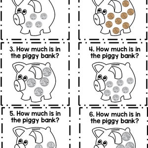Money Worksheets for First Graders - Etsy