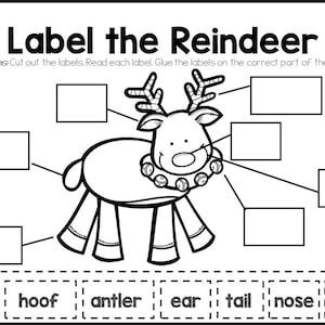 Christmas First Grade Literacy, Reading, Word Work Activities - Etsy