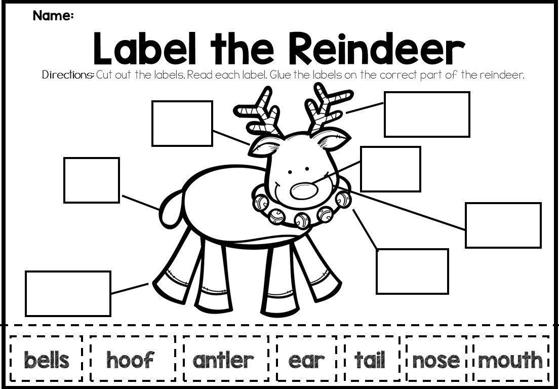 Christmas First Grade Literacy, Reading, Word Work Activities - Etsy