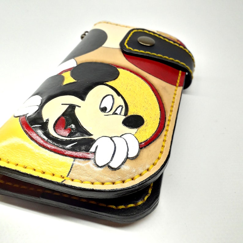Mickey Mouse, Comic Book Wallets, New Job Gift for Her, Wallet Men ...