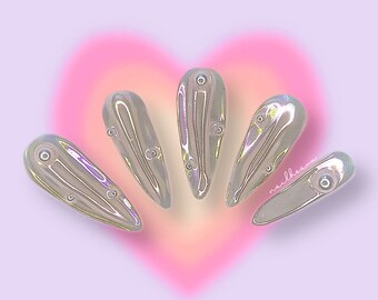 Chrome Seashell | Etsy