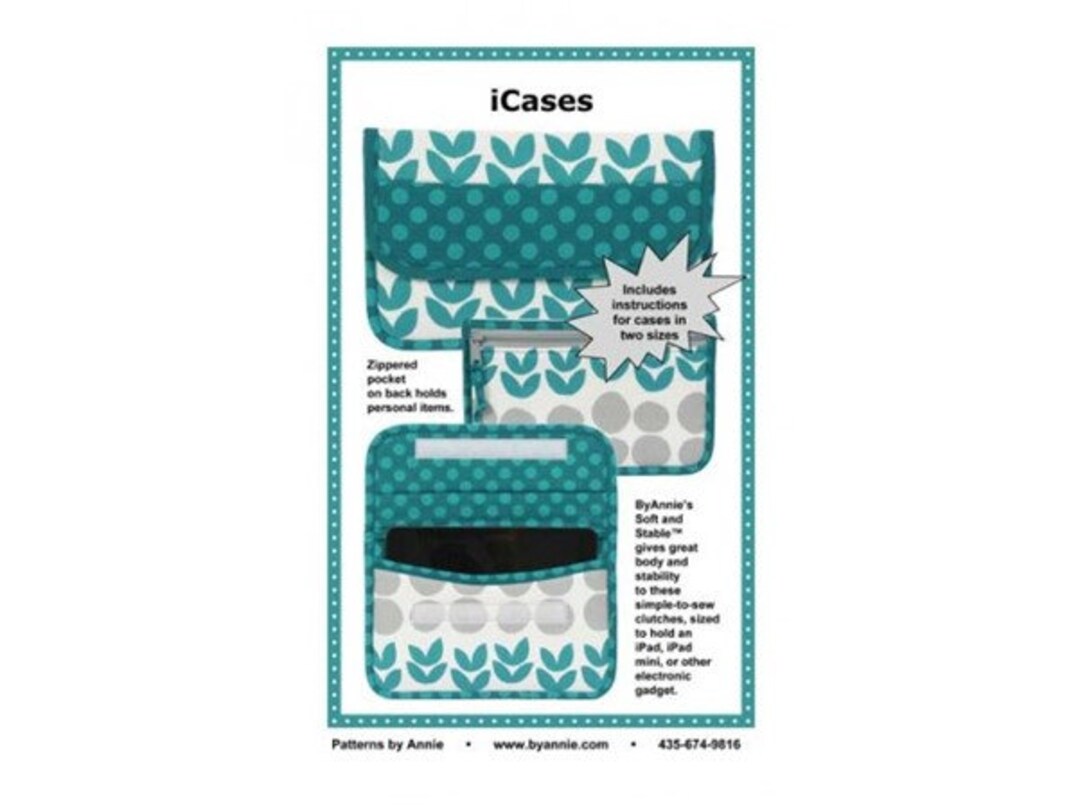 Icases by Annie Bag Pattern # PBA218 - Etsy