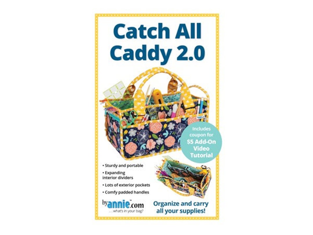 Catch All Caddy 2.0 by Annie Pattern PBA225-2 - Etsy