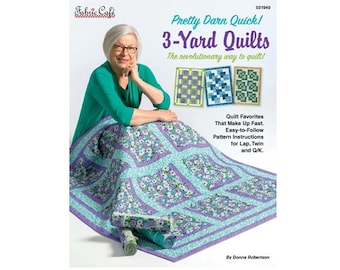 Pretty Darn Quick 3-yard Quilts by Donna Robertson - Etsy