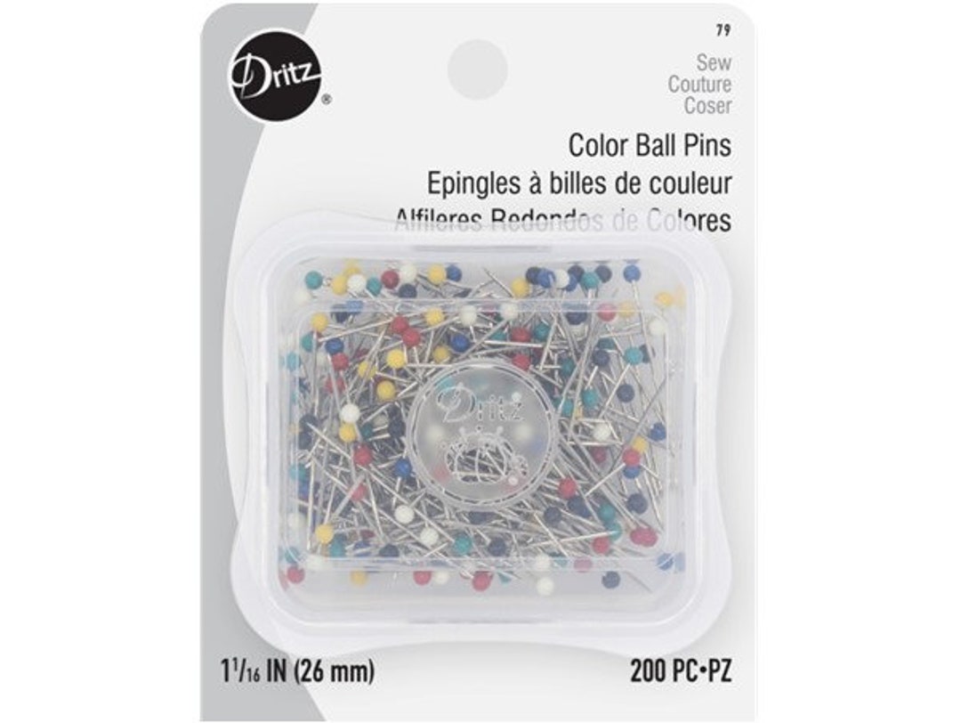 Color Ball Pins by Dritz 26mm - Etsy