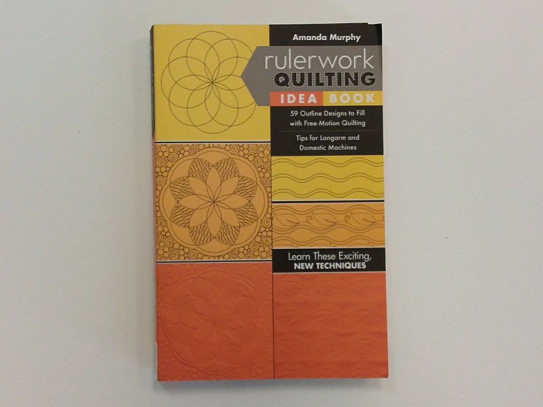 Rulerwork Quilting Idea Book by Amanda Murphy - Etsy