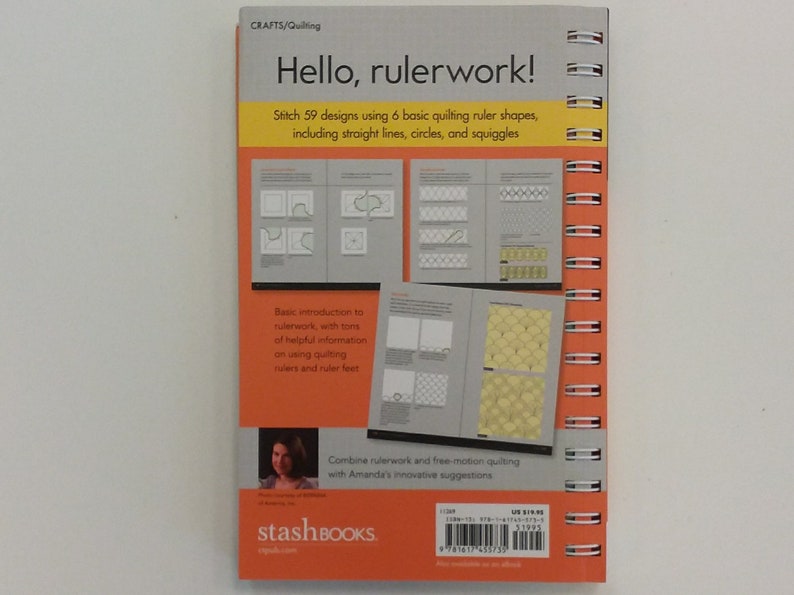 Amanda Murphy Free Motion Quilting & Ruler Work Books - Etsy