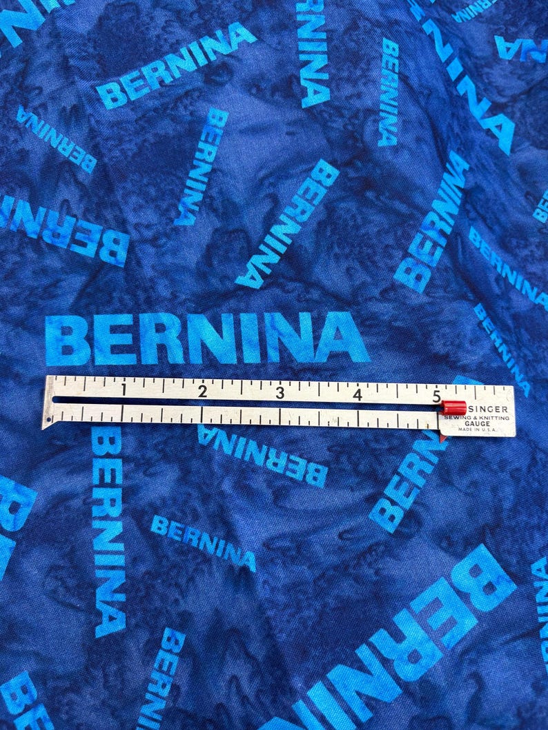 Bernina Toss Blue Bali Effects Red 100% Cotton Fabric #1670110B ...