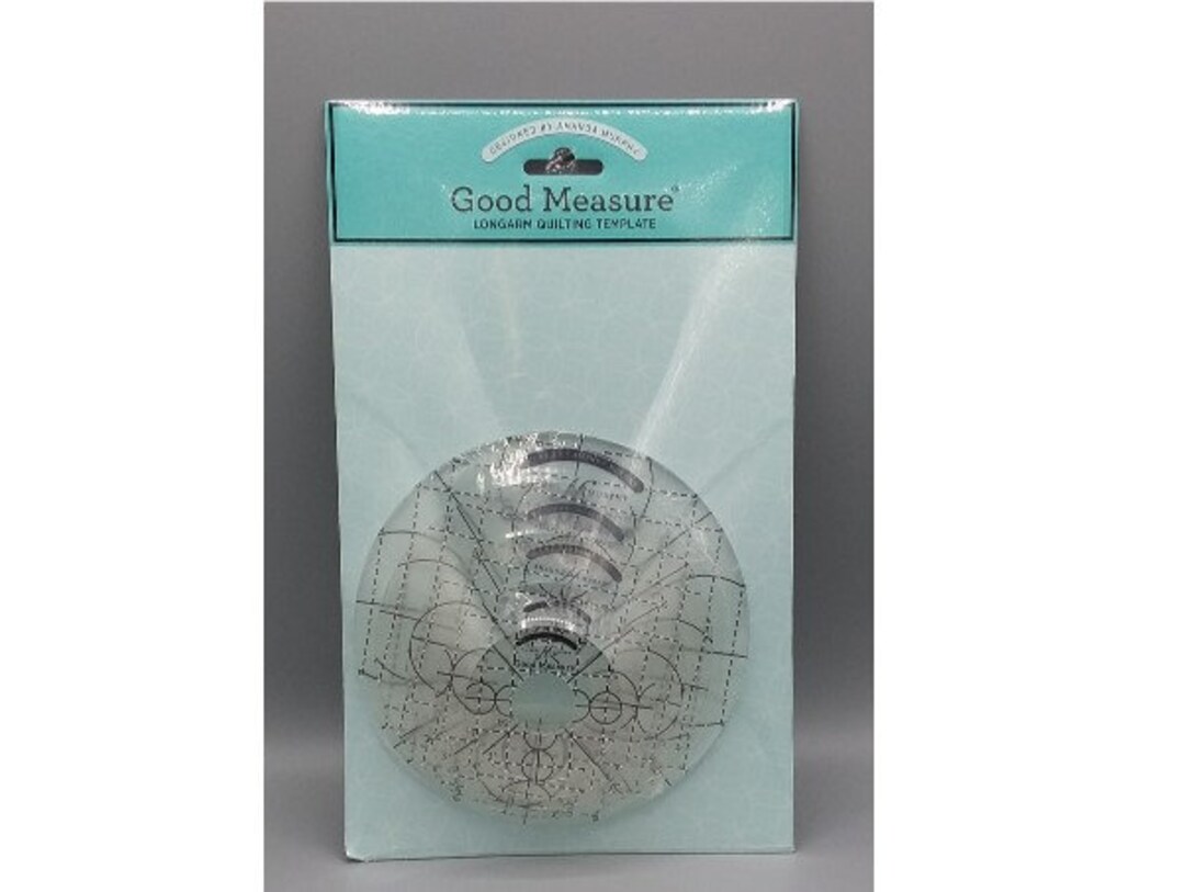 Circle Good Measure Longarm Quilting Template Ruler #GMAMCS - Etsy