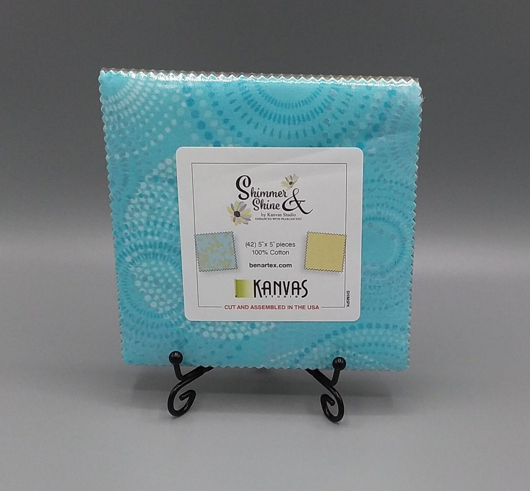 Shimmer and Shine Charm Pack 5" Squares 42pc - Etsy