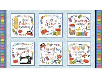 Just Sew Happy Mini Quilt Pattern - Etsy