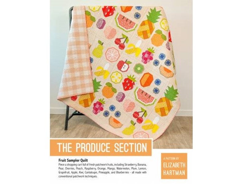 The Produce Section Quilt Pattern by Elizabeth Hartman EH070 - Etsy