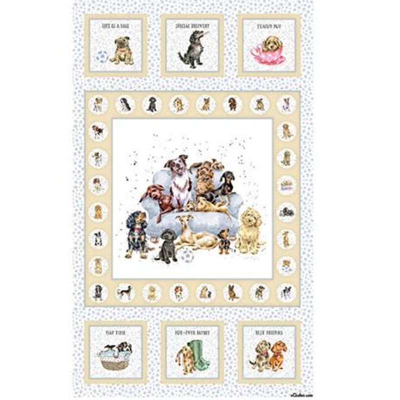 Dog Fabric Panels - Etsy