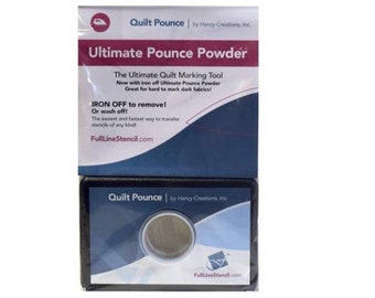 Ultimate Quilt Pounce Pad With White Powder 2 Oz. Bag Quilt Marking ...