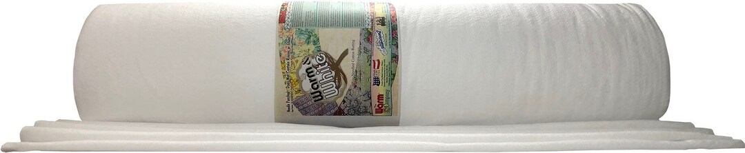 1 Yard Warm & WHITE Cotton Quilt Batting - Etsy