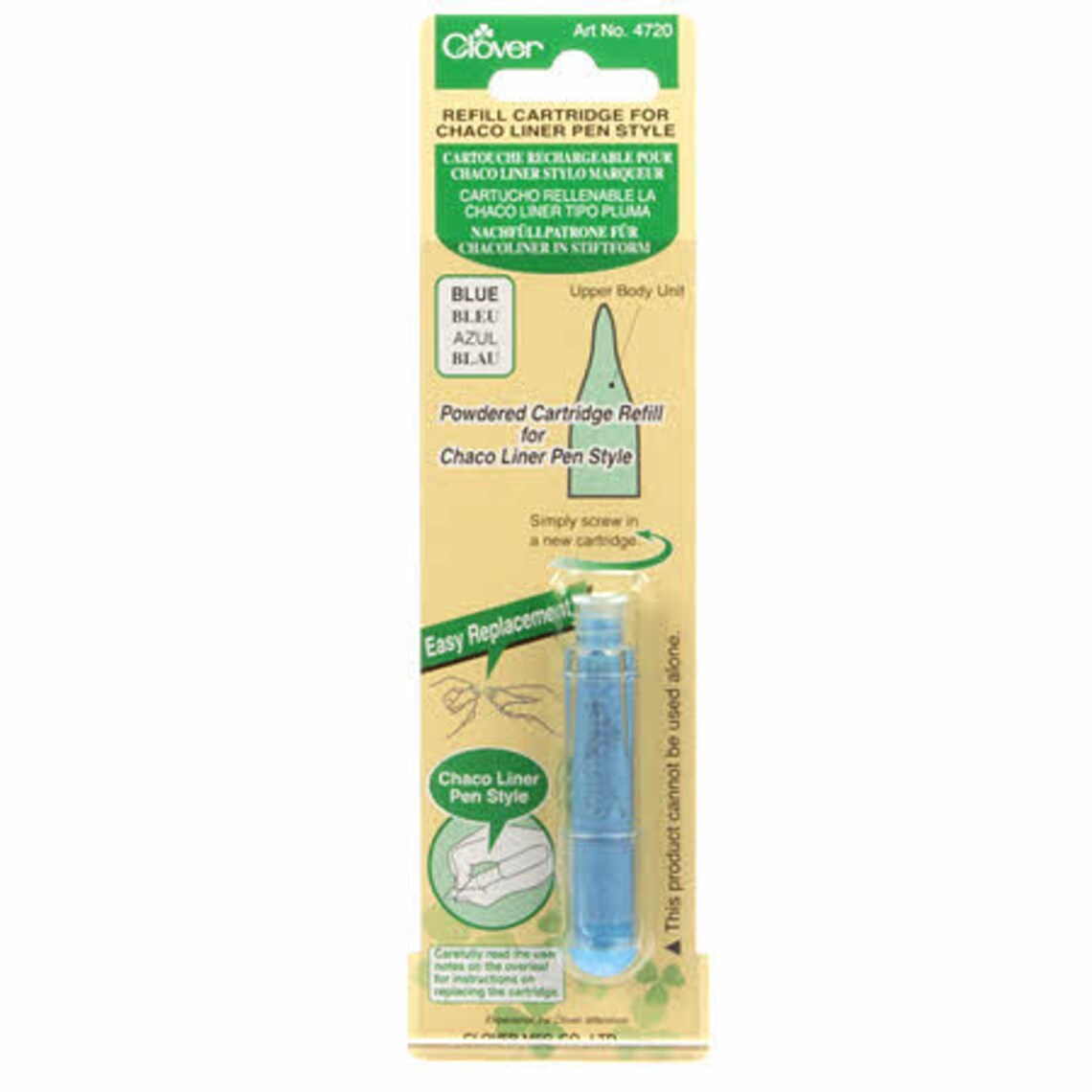 Clover Chaco Liner Pen Chalk Refill - Etsy