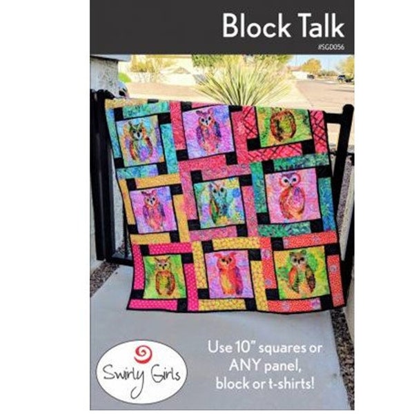 Block Talk Pattern - Etsy