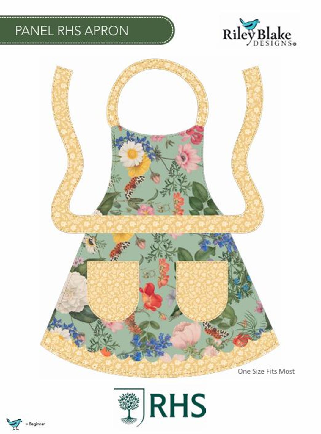 Nature's Portrait Apron Fabric Panel by Riley Blake PD15676-PANEL - Etsy