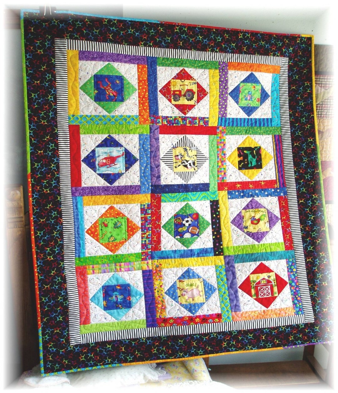 Jase's Quilt Quilt Pattern by Pleasant Valley Creations - Etsy