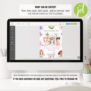 Spa Welcome Sign, Spa Birthday Party Welcome Sign, Spa Party Decor ...